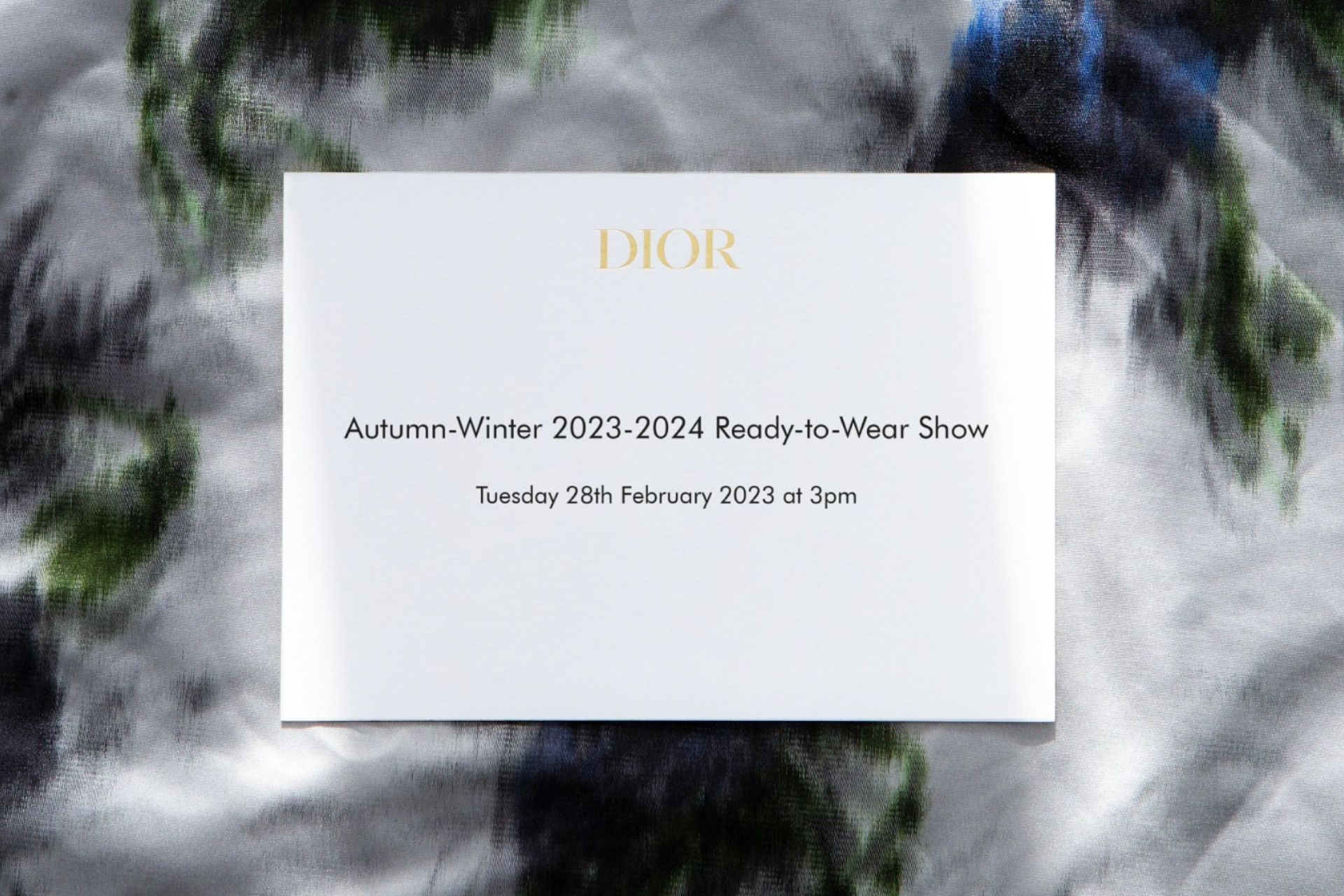 Dior 2023秋冬巴黎時裝週線上直播！2月28日22:00 和BLACKPINK Jisoo、泰國男神 Apo 同步看秀｜Wazaiii 看秀零時差｜