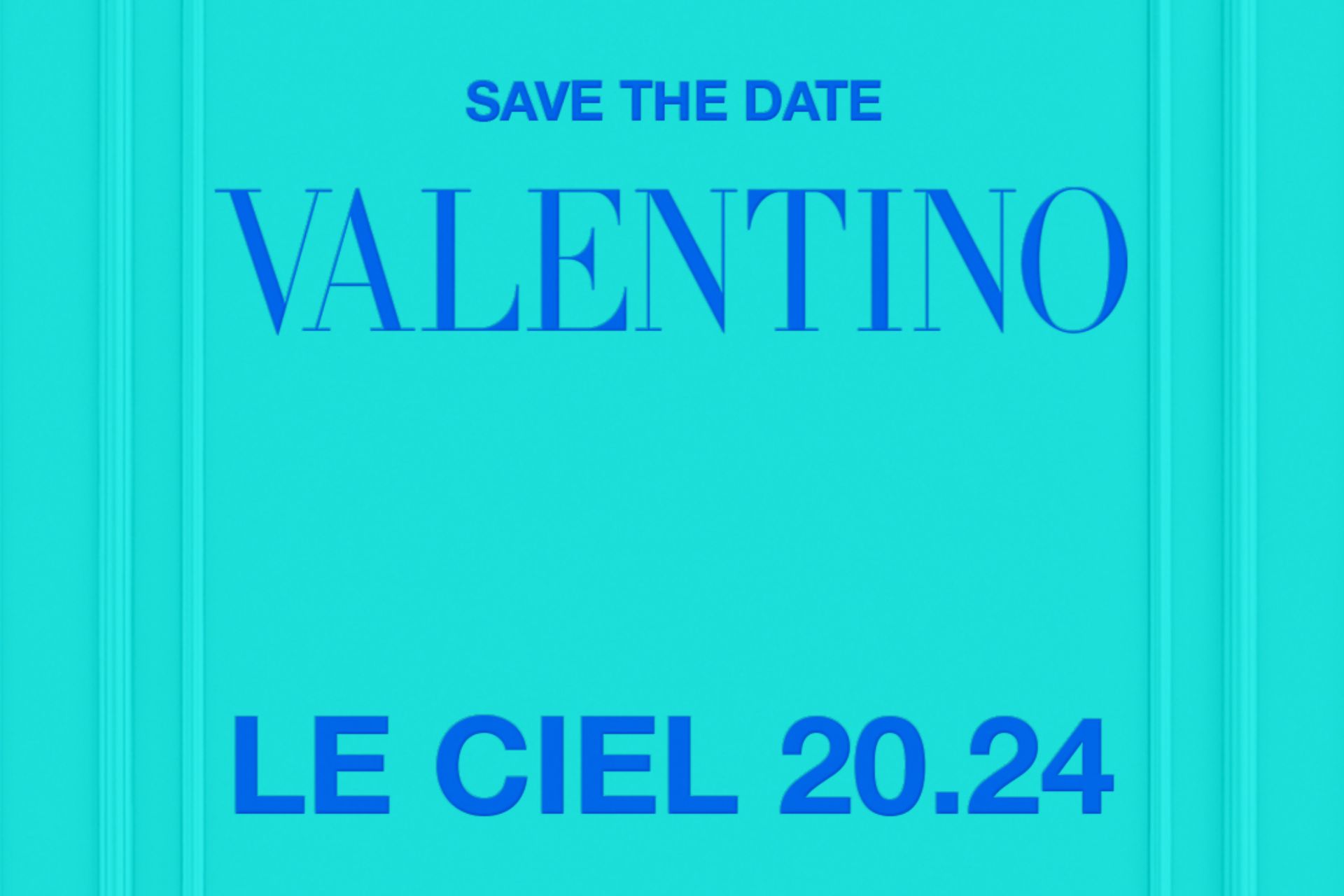 VALENTINO 2024秋冬男裝秀 “LE CIEL” 1/21（日）01:00 AM 零時差直播！睽違多時回歸巴黎舉辦獨立男裝秀 ...